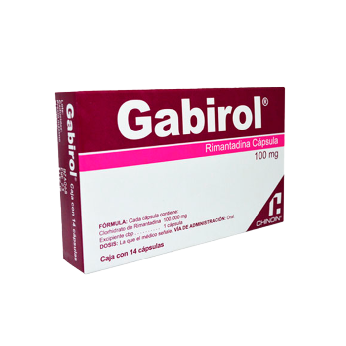 Gabirol 100mg Oral 14 cápsulas - Farmacias PuntoMX Queretaro