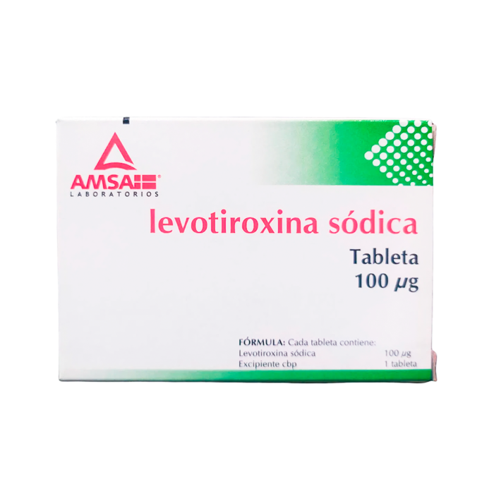 Levotiroxina 100mcg 100 Tabletas Lgen - Farmacias PuntoMX Queretaro