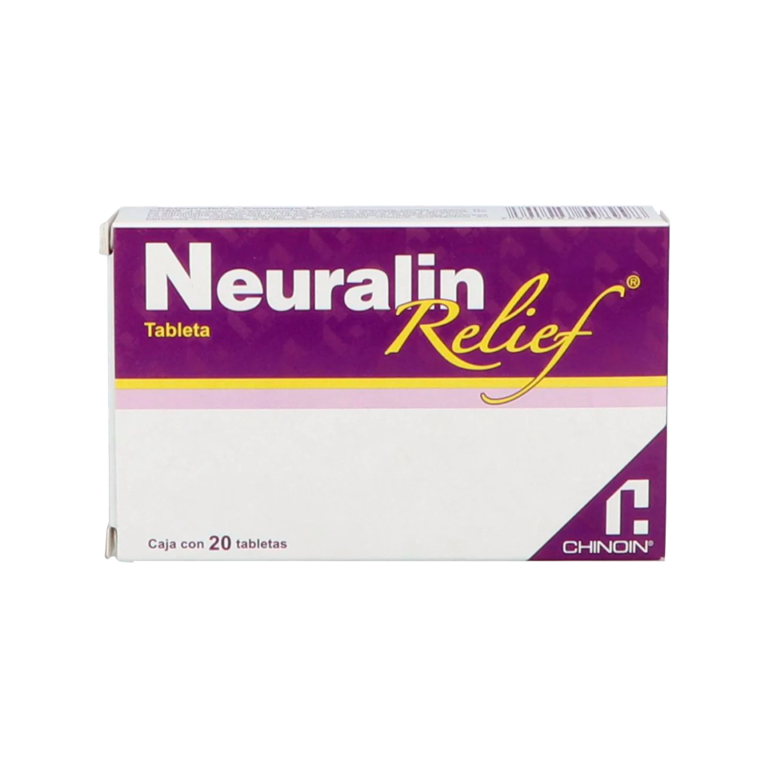 Neuralin Relief oral 20 tabletas - Farmacias PuntoMX Queretaro