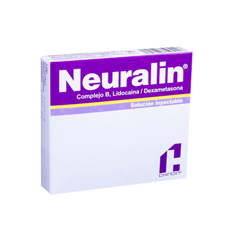 Neuralin solución inyectable 2 ampolletas - Farmacias PuntoMX Queretaro
