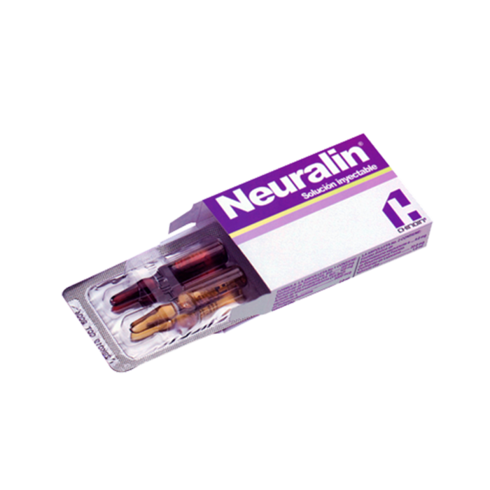 Neuralin solución inyectable 2 ampolletas - Farmacias PuntoMX Queretaro