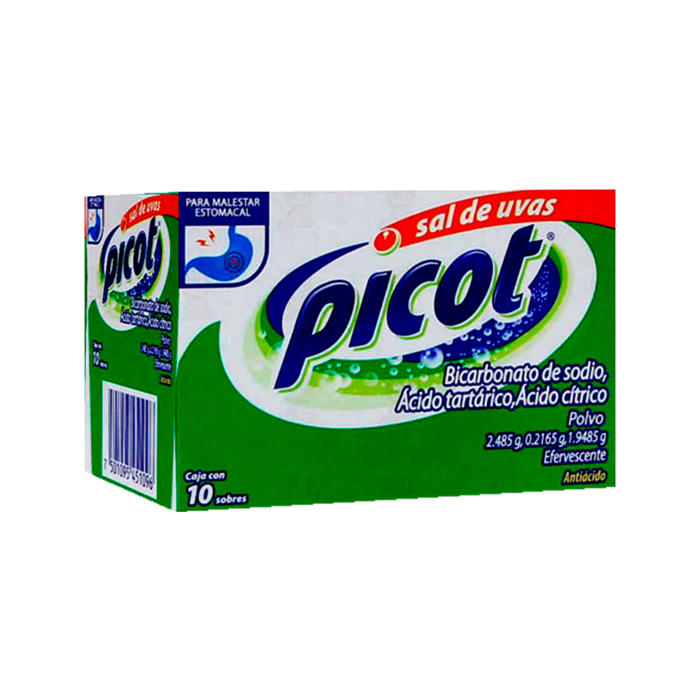 Sal De Uvas Picot 10 sobres - Farmacias PuntoMX Queretaro