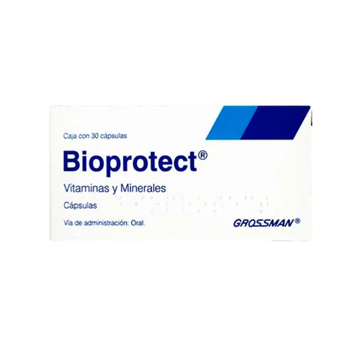 Bioprotect 30 Cápsulas Caja - Farmacias PuntoMX Queretaro
